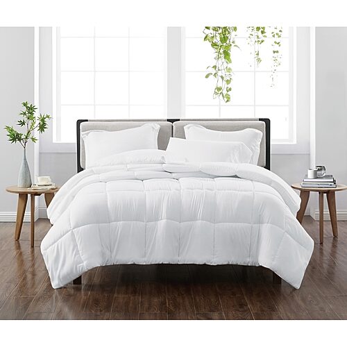 Click here for Cannon Heritage Solid 3pc. Comforter Set prices