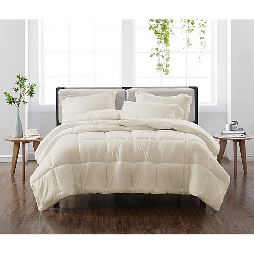 Click here for Cannon Heritage Solid 3pc. Comforter Set prices