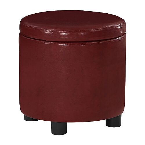 Click here for Designs4Comfort Round Storage Ottoman  One Size  R... prices