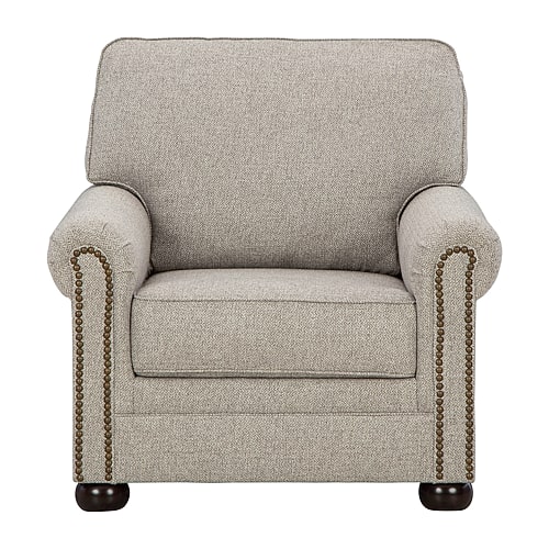 Signature Design By Ashley Gaelon Accent Chair  One Size  Gray