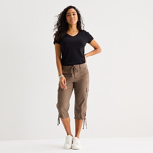 Click here for St. Johns Bay Womens Tall Straight Mid Rise Capri... prices