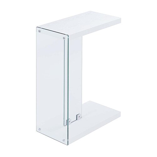 Click here for Convenience Concepts Soho C Table  One Size  White prices