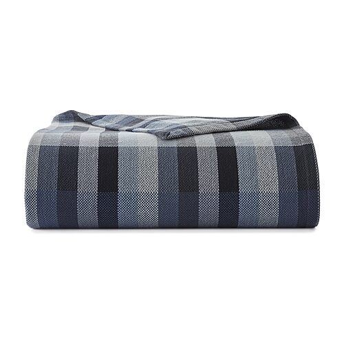 Click here for Eddie Bauer Windsor Stripe Coverlet  One Size  Blu... prices