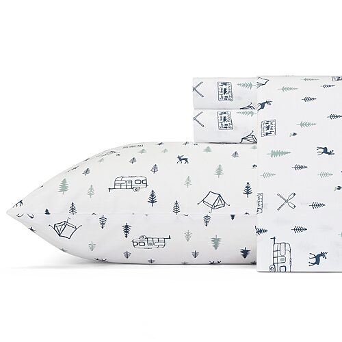 Click here for Eddie Bauer Campout Cotton Percale Sheet Set prices