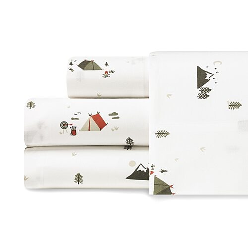 Click here for Eddie Bauer Cascade Camping Cotton Percale Sheet S... prices
