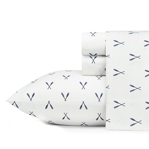 Click here for Eddie Bauer Eddies Oar Cotton Percale Sheet Set prices