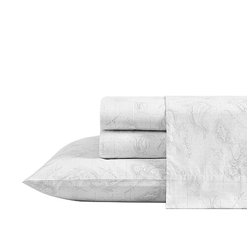 Click here for Eddie Bauer Fish Atol Cotton Percale Sheet Set prices