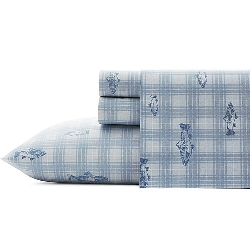 Click here for Eddie Bauer Printed 100 Cotton Percale 4-Pc. Sheet... prices