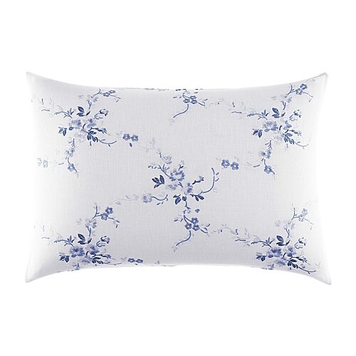 Laura Ashley Charlotte Decorative Pillow  14 x 20 - China Blue