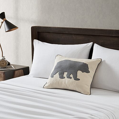 Click here for Eddie Bauer Bear Rectangular Throw Pillow  One Siz... prices