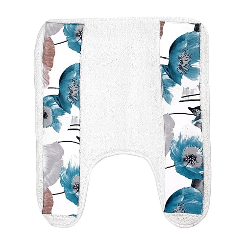 Click here for Popular Bath Poppy Fields Bath Contour Rug  One Si... prices