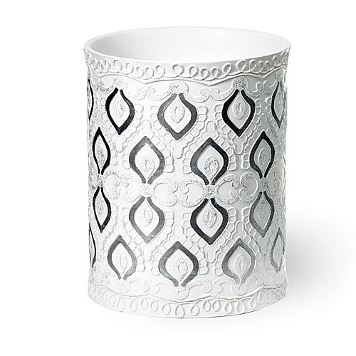 Popular Bath Monaco Wastebasket - White