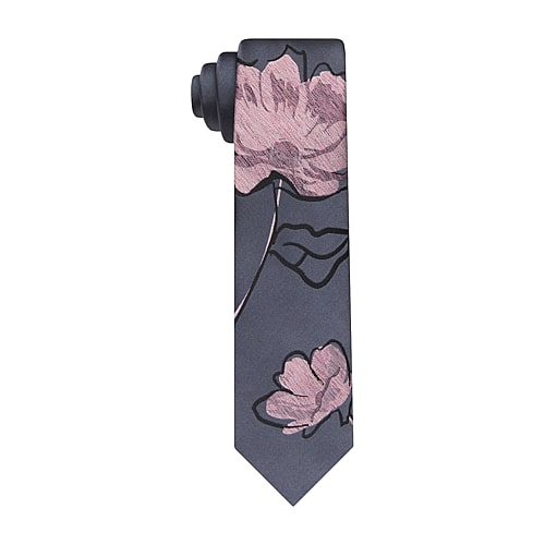 Click here for J. Ferrar Floral Tie  One Size  Pink prices