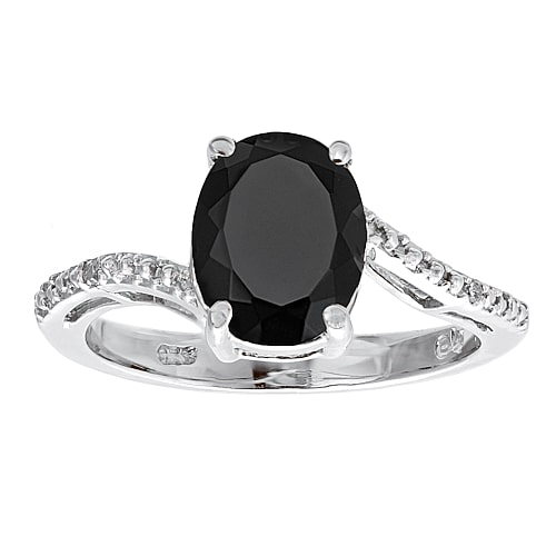 Click here for Womens Diamond Accent Black Onyx Sterling Silver C... prices