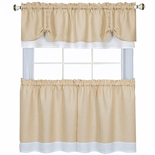 Click here for Achim Darcy Kitchen Curtain Set prices