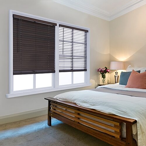 Click here for Distressed 2 Cut-To-Width Cordless Faux Wood Blind... prices