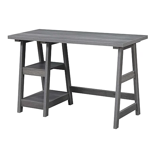 Click here for Booker Trestle Desk  One Size  Gray prices