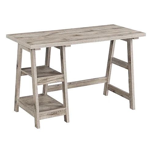 Click here for Booker Trestle Desk  One Size  Brown prices