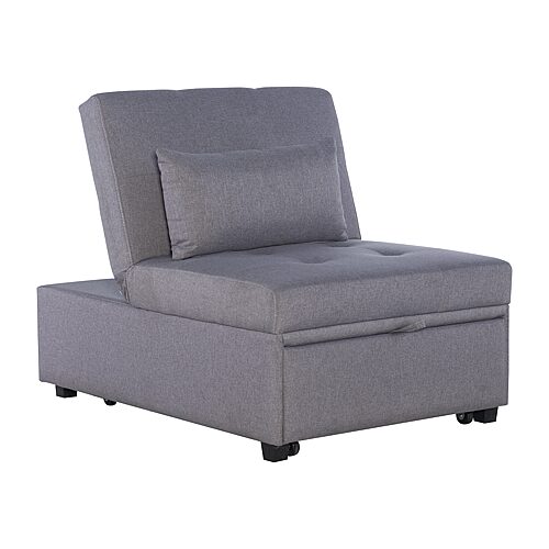 Click here for Demarco Folding Sleeper Ottoman  One Size  Gray prices