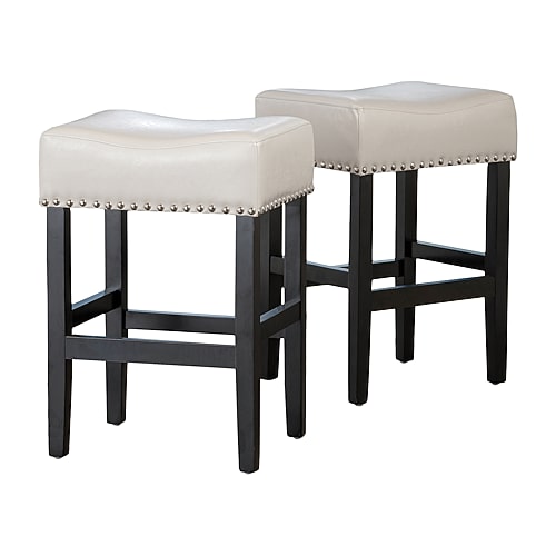 Click here for Lisette 2Pc Counter Height Upholstered Barstool  O... prices