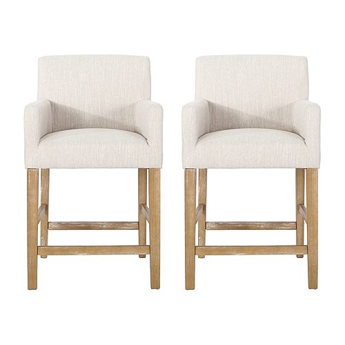 Click here for Armga 2Pc Counter Height Upholstered Bar Stool  On... prices