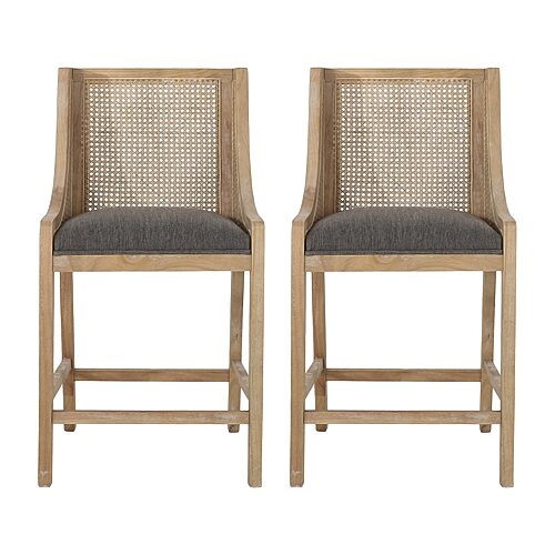 Click here for Cataldo 2Pc Counter Height Upholstered Bar Stool... prices