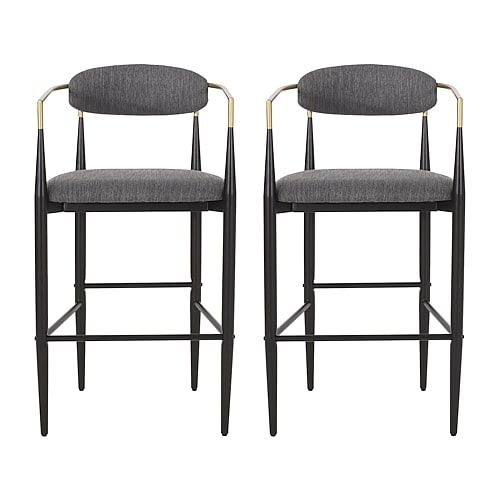 Click here for Elmore 2Pc Counter Height Upholstered Bar Stool  O... prices