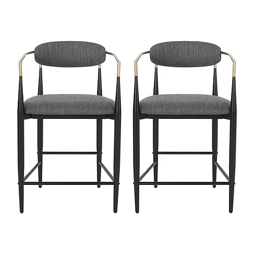 Click here for Elmore 2Pc Counter Height Upholstered Bar Stool  O... prices