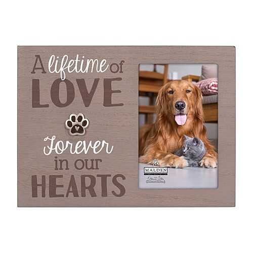 Malden 4X6 Pet Remembrance Tabletop Frame  One Size  Brown