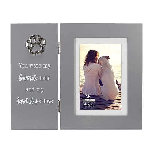 Click here for Malden 4X6 & 5X7 Pet Memorial Tabletop Frame  One... prices