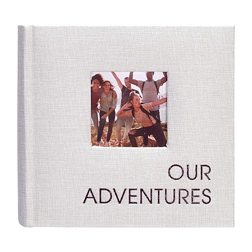 Click here for Malden Our Adventure Gray Fabric 160 Photo Album... prices
