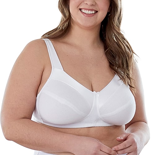 Click here for Bestform Satin Trim Wireless Cotton Bra with Unlin... prices