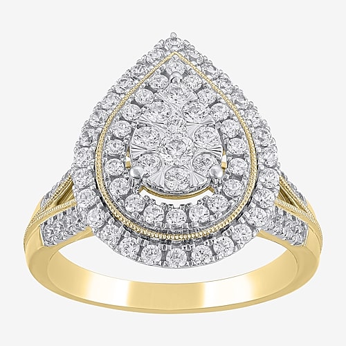 Click here for (H-I / I1) Womens 1 CT. T.W. Lab Grown White Diamo... prices