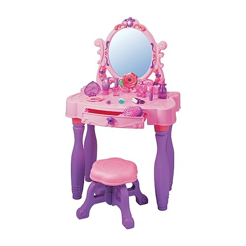 Click here for Red Box Light Up Princess Vanity Table  One Size prices