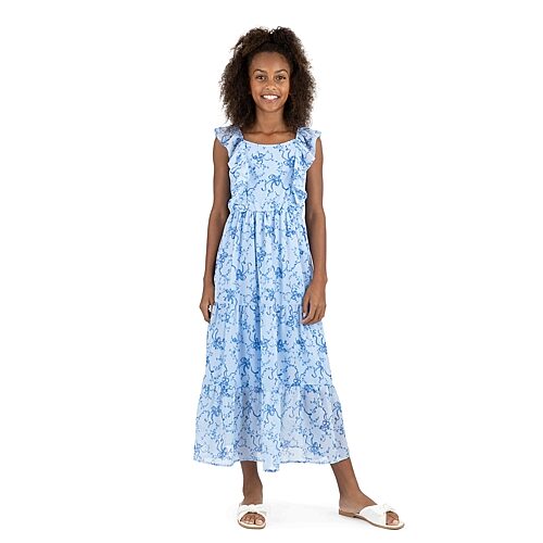 Click here for Speechless Big Kid Girls Sleeveless Floral Maxi Dr... prices