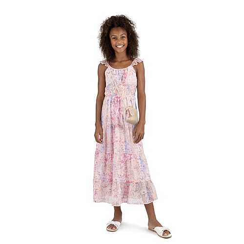 Click here for Speechless Big Kid Girls Sleeveless Floral Maxi Dr... prices