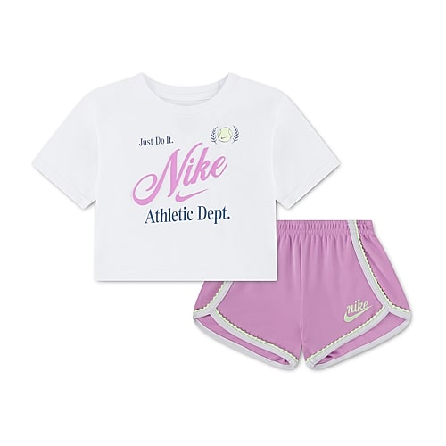 Click here for Nike Toddler Girls 2-pc. Short Set  4t  Red prices
