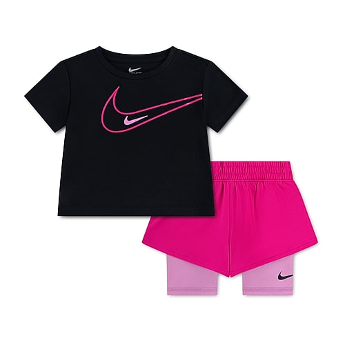 Click here for Nike Toddler Girls 2-pc. Short Set  3t  Pink prices