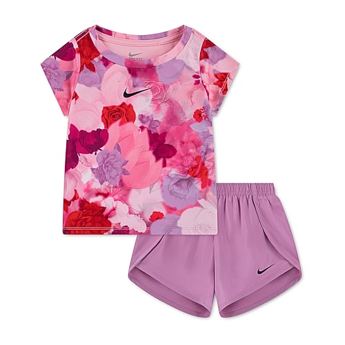 Click here for Nike Toddler Girls 2-pc. Short Set  2t  Red prices