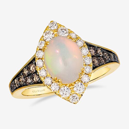 Click here for Le Vian Ring featuring 1 cts. Neopolitan Opal  3/8... prices