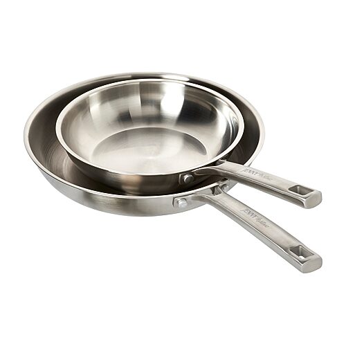 Click here for Jenny Martinez Stainless Steel 2-pc. Frying Pan Se... prices