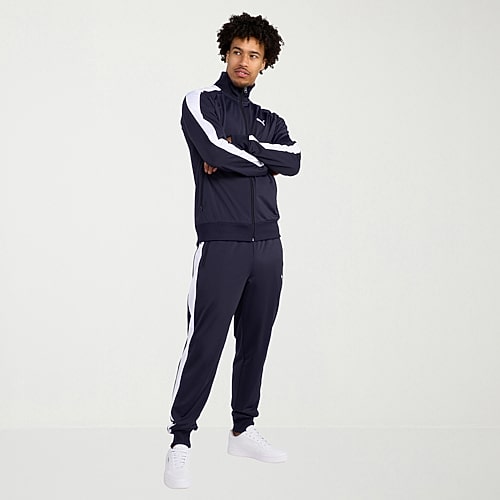Click here for PUMA Mens Tapered Mid Rise Regular Fit Track Pant... prices