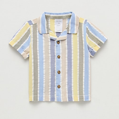 Click here for Okie Dokie Baby Boys Short Sleeve Regular Fit Butt... prices