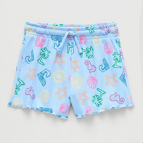 Click here for Thereabouts Little Girls Mid Rise Pull-On Short  X... prices