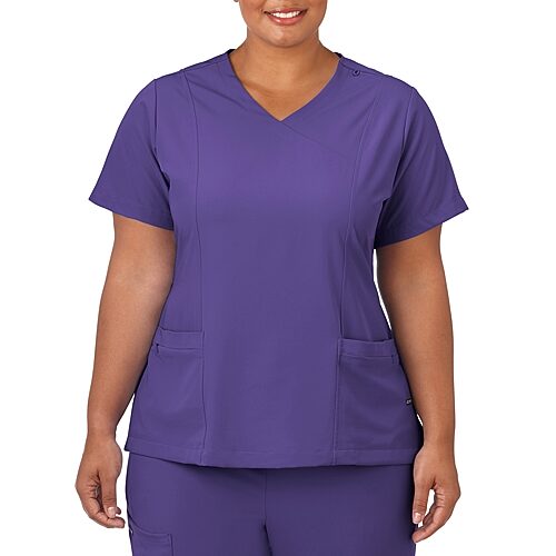 Click here for Jockey 2306 Womens Plus V Neck Short Sleeve Stretc... prices