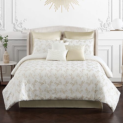 Click here for Riverbrook Home Tianna 9-pc. Midweight Embroidered... prices