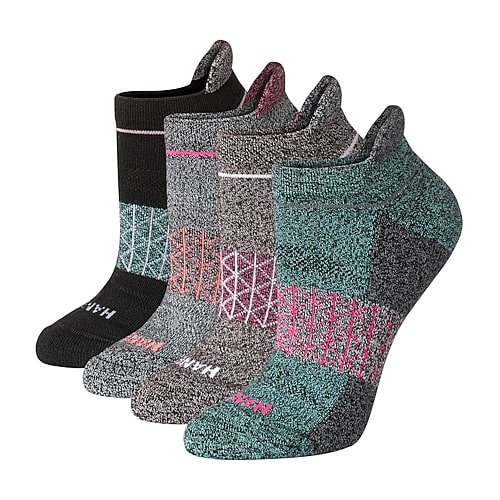 Click here for Hanes Absolute Active Heel Tab Womens 4 Pair No Sh... prices