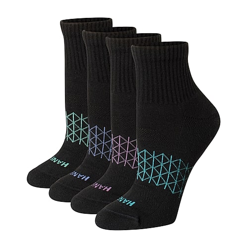 Click here for Hanes Absolute Active Womens Breathable 4 Pair Qua... prices