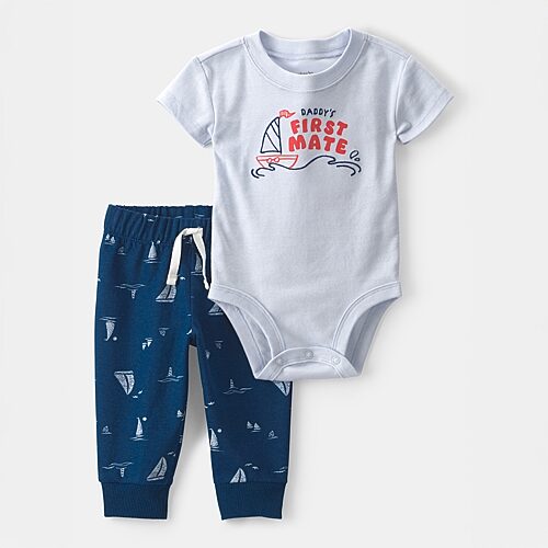 Click here for Baby Boy (3-24M) Carters(R) Daddys 1st Mate Boat P... prices