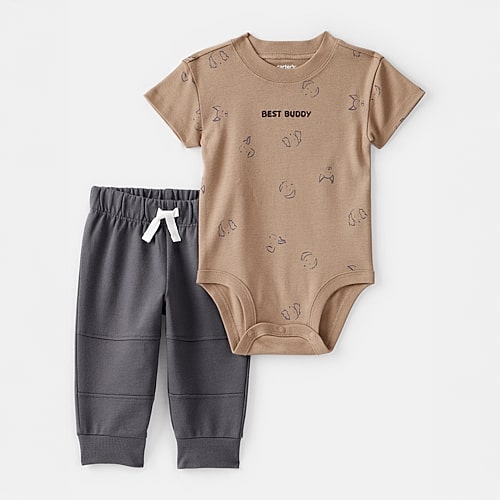 Click here for Baby Boy (3-24M) Carters(R) Best Buddy Dog Bodysui... prices